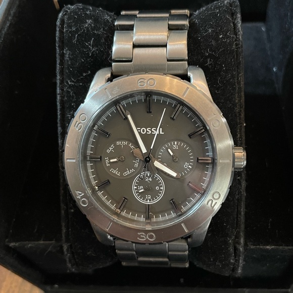 Fossil | Accessories | Fossil Mens Watch Airlift Multifunction Black ...